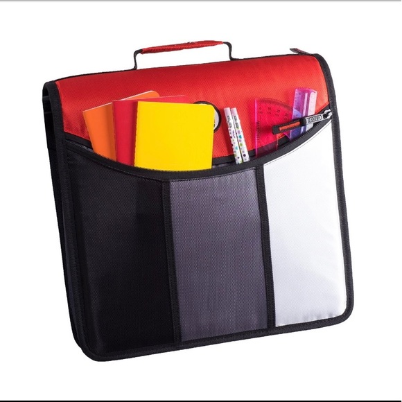 case.it | Other | Case It Zipper Binder W 5subject File Bluenew | Poshmark